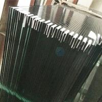 China Crystal Clear Colourless Tempered Glass Cut Out Custom Size Shape for sale