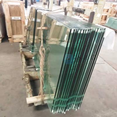 China 4mm 5mm Colored Tinted Transparent Tempered Toughened Safety Glass Scratch Resistance For Greenhouse for sale