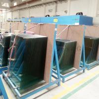 China Fine Polished Edge Custom Cut Low Iron Clear Tempered Safety Glass For Building for sale