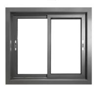 China Aluminum Frame Glass Windows With Custom Color 3 Tracks Aluminium Glass Sliding House Window for sale