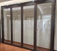 China Aluminum Frame Custom Garage Door Folding Sliding Glass Doors for Modern Homes for sale