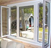 China Chinese Black Casement Windows Soundproof Aluminum Tilt And Turn Window for House Kitchen for sale