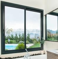 China Aluminum Frame Slide Glass Door Window Simple Design For Budget-friendly House Windows for sale