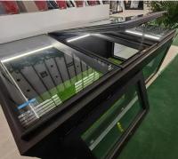 China Custom Aluminum Double Glass Skylight Roof Window with Motorized Blinds and Anti-theft Function for sale