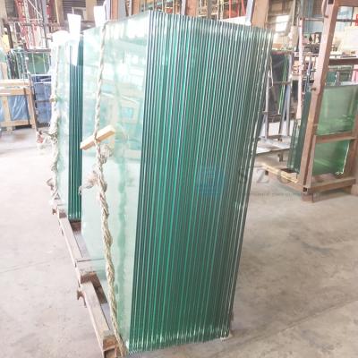 China Energy-Efficient Anti-UV PVB SGP Tempered Laminated Safety Glass for sale