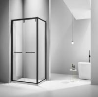 China Glass Shower Enclosure Frame Single Custom Made Semi-Frameless Door Modern Glass Shower Doors for sale