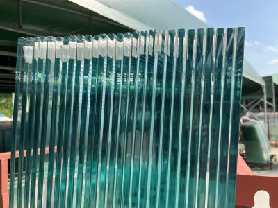 China 8mm 10mm 12mm Clear Fully Toughened Tempered Float Glass Panels for Sports Courts and Safety Applications for sale