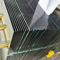 China 8mm 10mm 12mm Clear Fully Toughened Tempered Float Glass Panels for Sports Courts and Safety Applications for sale