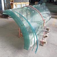 China Custom Curved Tempered Glass 3-19mm Thickness 3600x18000mm Maximum Size for Architectural Applications for sale