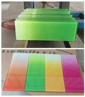China Custom Pattern Decorative Glass 3mm-19mm Thickness 3300x6000mm Maximum Size for Interior Exterior Applications for sale