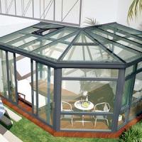 China Aluminum Glass Sunroom with 4-12mm Glass Options and Energy-Efficient Low-E Technology for Residential and Commercial Use for sale