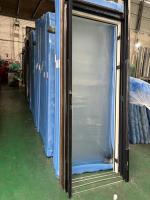 China 10mm 12mm Frosted Glass Door With Aluminum Alloy Framed For Shower Enclosure Shower Room for sale