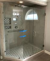 China 5/6/8mm Thickness Tempered Glass For Frameless Shower Room Door With Related Hardware Accessories for sale
