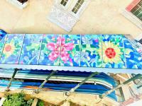 China 6+6/8+8mm Thickness Decorative Glass Customized Size Shape For Canopy Overpass Roof for sale