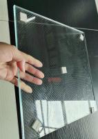 China Anti-Slip Flat Pattern Laminated Glass in Clear/Extra Clear for Customizable Three Layer Flooring for sale