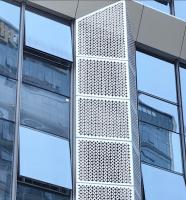 China Perforated Aluminium Veneer Panel 1400x4000mm in 1.5-3.0mm Thickness for Architectural Wall Screens for sale