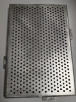 China Perforated Aluminium Veneer Panel 1400x4000mm in 1.5-3.0mm Thickness for Architectural Wall Screens for sale