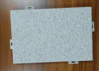 China Fluorine Carbon Spraying Stone Look Aluminum Veneer Panel 1400x4000mm in 1.5-3.0mm Thickness for Building Facades for sale