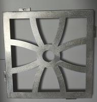 China Fireproof Carved Aluminum Veneer Panels 1400x4000mm with Custom Punching Patterns in 1.5-3.0mm Thickness for sale