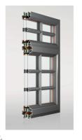 China 5+20A+5 Insulating Glass Outdoor French Door With 2.0mm Thermal Break Aluminum And French Lock for sale