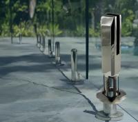 China Frameless Glass Railings With Stainless Steel Spigots For Fence Balconies Staircase Patios for sale