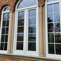 China PVC UPVC Aluminum Casement Windows Glass With Energy-Efficient For Apartment House for sale