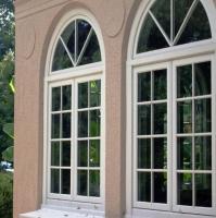 China PVC UPVC Aluminum Casement Windows Glass With Energy-Efficient For Apartment House for sale