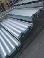 China 8+8+8MM 10+10+10MM Anti-Slip Glass 24mm 26mm 30mm Laminated Glass For Staircases Glass Floor With LED Light Strips for sale