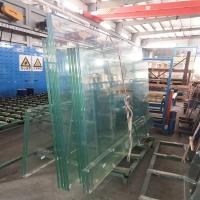 China CE SGCC Flat Curve Safety Tempered Laminated Glass For Front Door Canopies Awnings Roof for sale