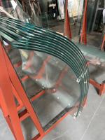 China Customized Curved Tempered Glass Size For Airport Supermarket Hotel Buidling Curtain Wall for sale