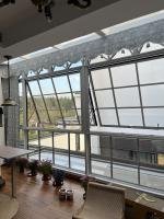 China French Style Aluminum Door Window With Double Pane Glass Windows Grill Design for sale