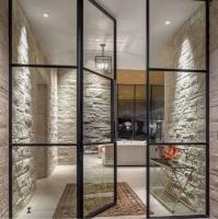 China French Style Aluminum Door Window With Double Pane Glass Windows Grill Design for sale