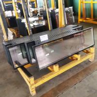 China French Style Aluminum Door Window With Double Pane Glass Windows Grill Design for sale