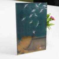 China Printed Frosted Decorative Glass Panels 10mm-19mm Decorative Furniture Glass Customized Home Decoration Glass Living Room Decor for sale