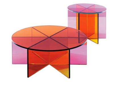 China Custom Cut Tempered Glass Table Tops in 1/4