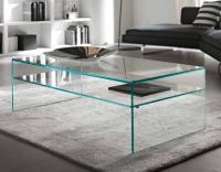 China Custom Cut Tempered Glass Table Tops in 1/4