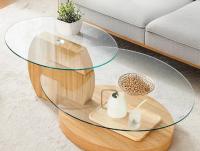 China Custom Cut Tempered Glass Table Tops in 1/4