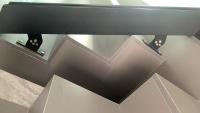 China Staircase Glass Railings Powder Coated Aluminum U- Channel And Handrail Accessories for sale