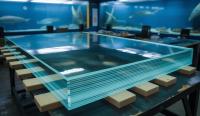 China 10 mm 12mm 8+8mm Low Iron Clear Tempered Laminated Glass Used  For Aquarium Glass Fish Tank for sale