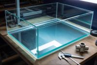 China 10 mm 12mm 8+8mm Low Iron Clear Tempered Laminated Glass Used  For Aquarium Glass Fish Tank for sale