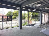 China 8mm Euro Gray Glass Tempered Glass Used For Interior Partition Door And Windows Buidling for sale