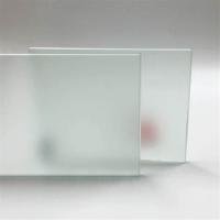 China Customized Frosted Tempered Glass Office Partition Frameless Glass Wall for sale