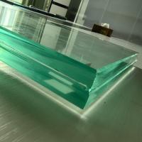 China 12+1.52SGP+12mm 24mm Clear Tempered Laminated Glass Unbreakable Safety Glass for sale