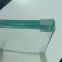 China Super White Extra Clear Low Iron Toughened Laminated Glass For Commercial And Residential Glass for sale
