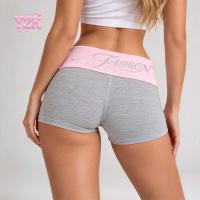 China Women's Rhinestone Foldover Waist Y2K Micro Lounge Shorts for sale