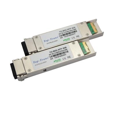 China 20Km 10G SFP Module 1270nm 1330nm 10GBASE-BX XFP MSA RoHS for sale