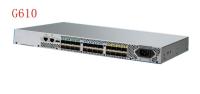 China Brocade G610 8-Port Storage Switch with 16Gbps SFP+ Transceivers - 76.52W Power Consumption, Rack Mountable for sale