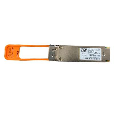 China Cisco QSFP-100G-PSM4-S 10-3144-01 QSFP28 100GBASE PSM4 Transceiver With MPO Connector 500m Over SMF for sale
