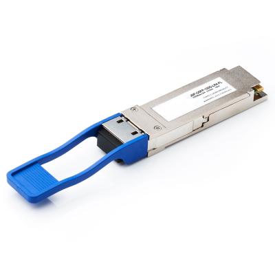 China Compatible Juniper QSFP-100G-LR4-IT 100G QSFP28 Module 10km 1310nm Blue Pull for sale