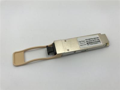 China SMF Cable Compatible 100G QSFP28 CWDM4 Transceiver Modules 2km for sale